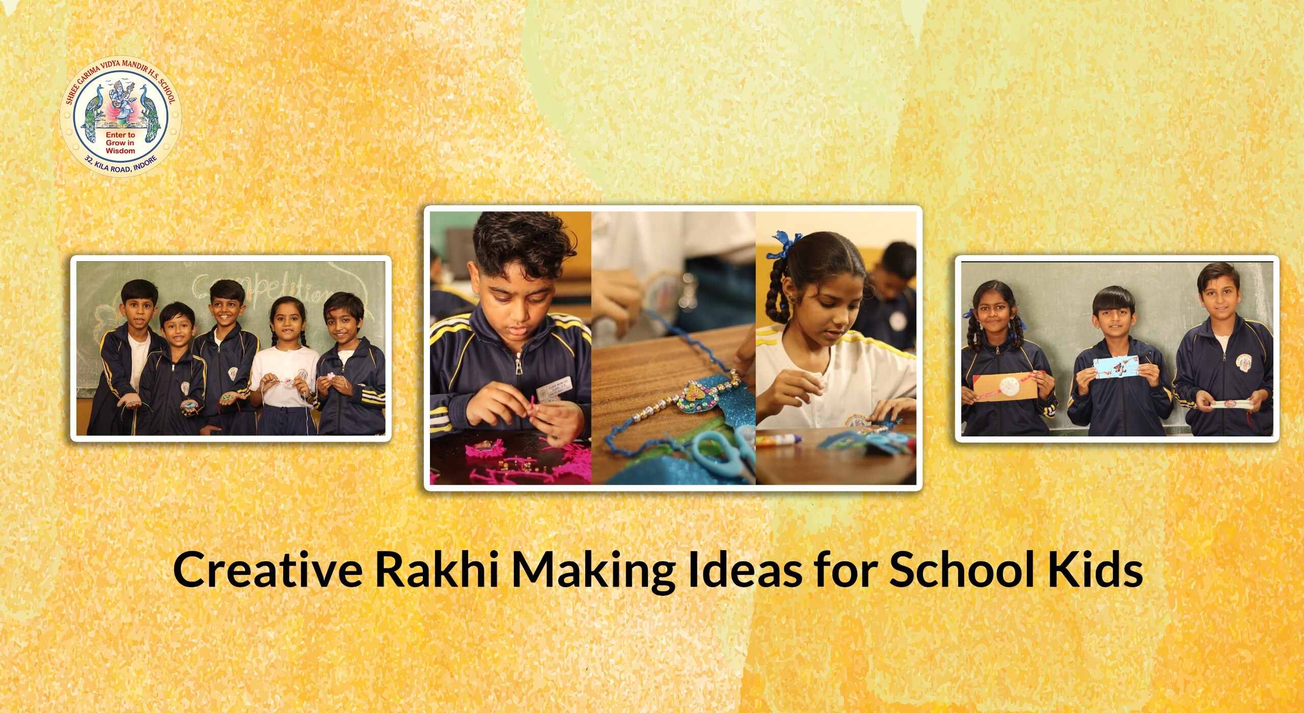 Creative Rakhi Making Ideas for School Kids