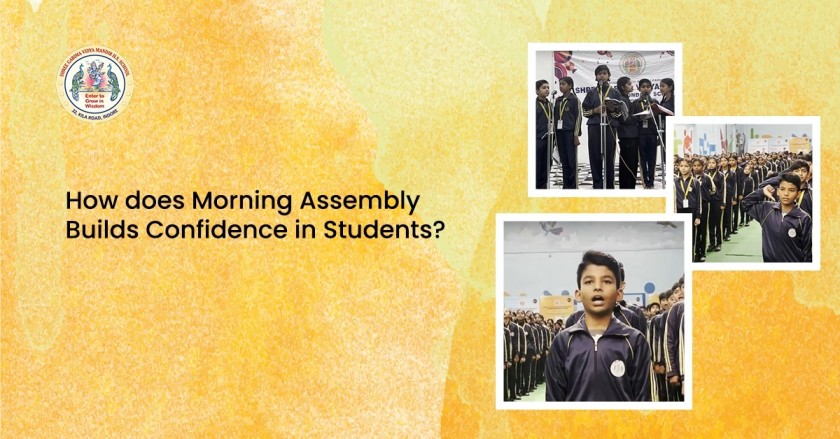 Morning Assembly Builds Confidence in Students